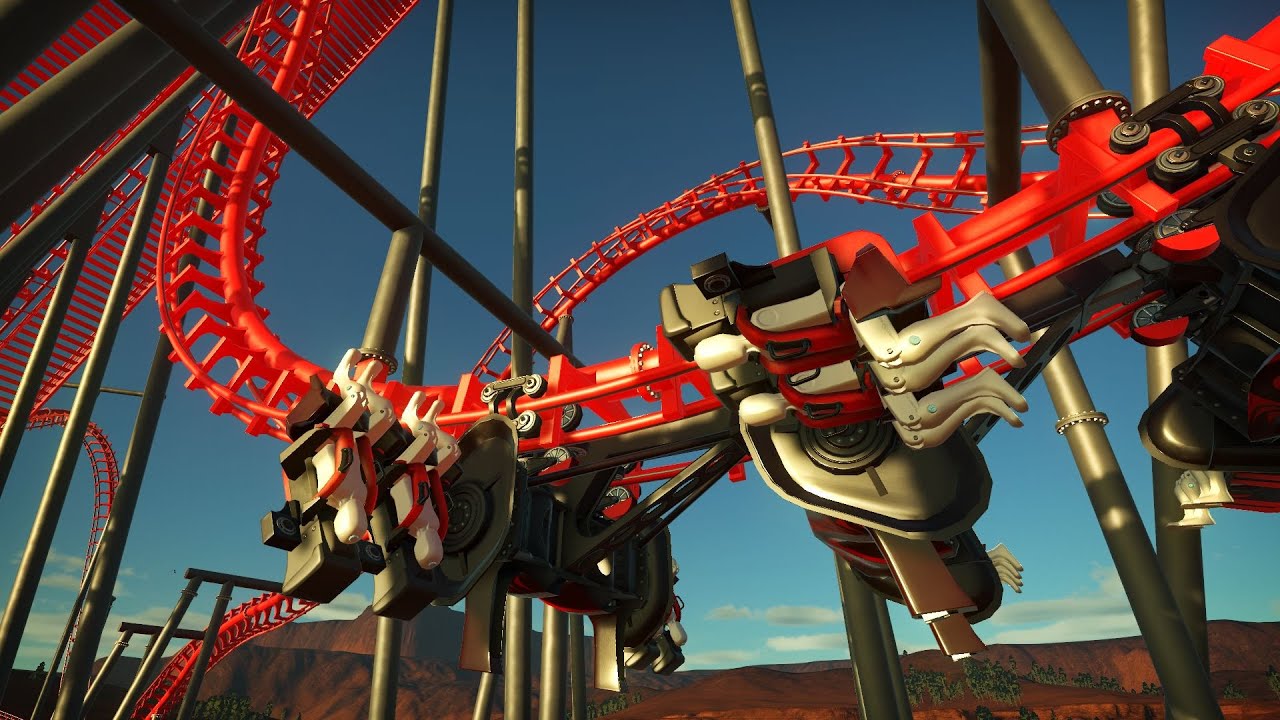 Try NOT to Vomit on this Roller Coaster | Planet Coaster - YouTube
