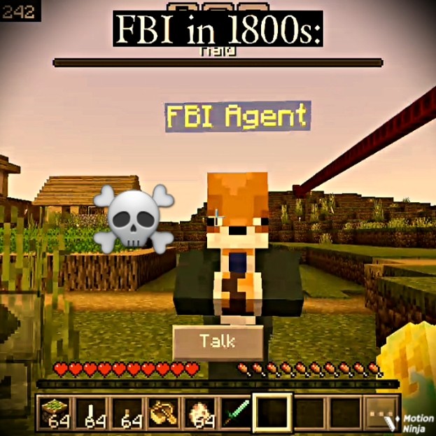 FBI agent minecraft memes☠ #minecraft - YouTube