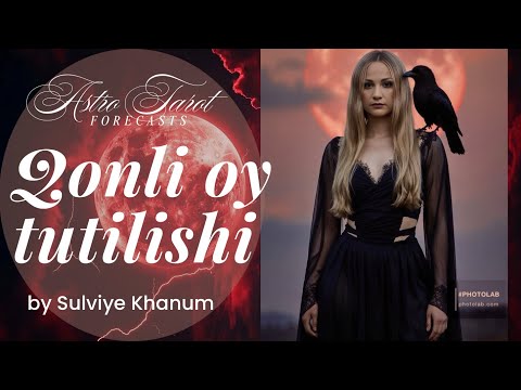 Oy tutilishi. Qonli oy #tarot #astrology @SulviyeKhanum-7 