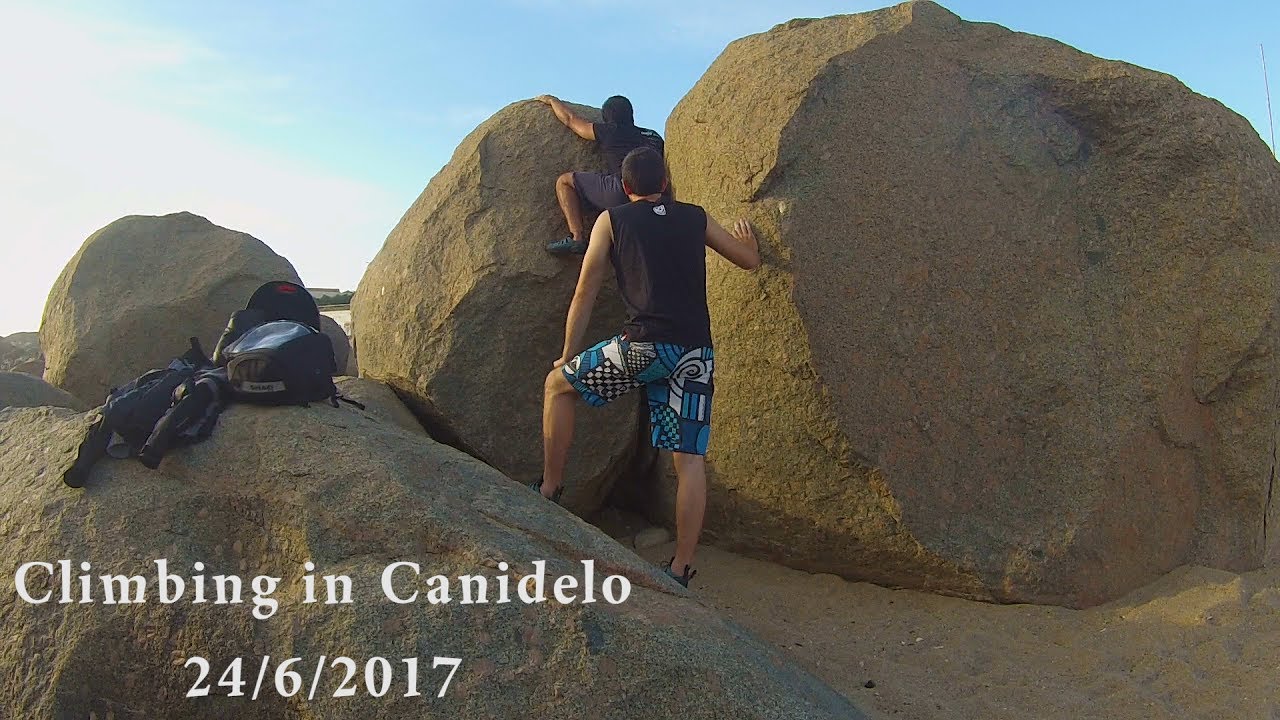 Climbing in Gaia - Bouldering - YouTube