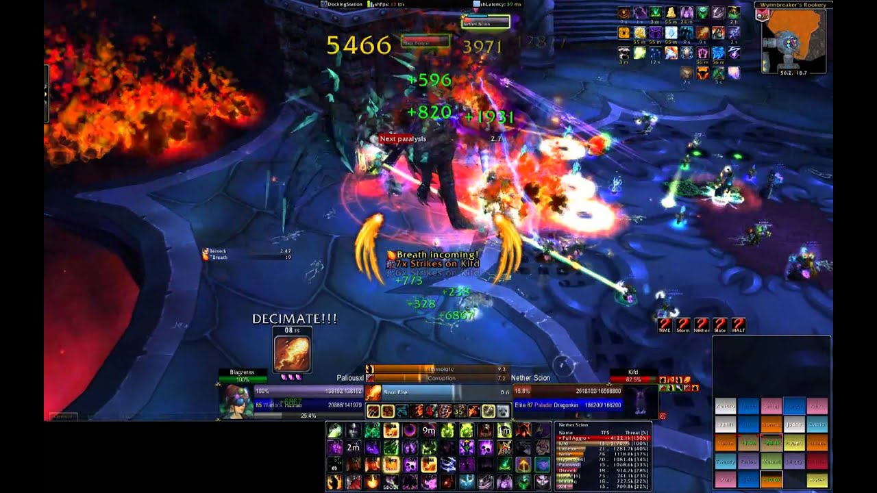 Halfus Wyrmbreaker 25m Heroic - Warlock PoV - YouTube