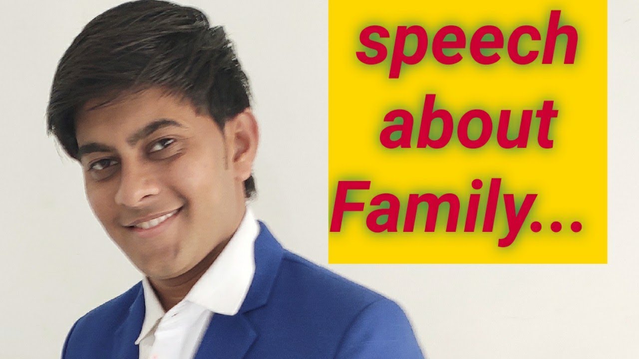 Speech about family... Learn English with viral sir - YouTube