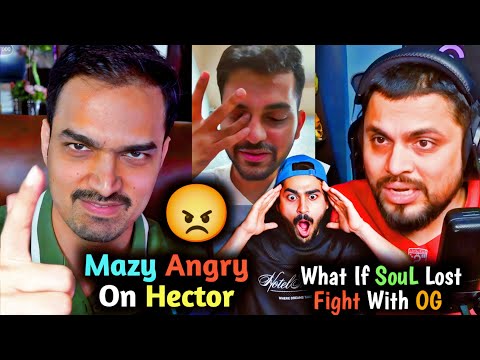 Mazy Sid Perfect Reply Leaving S8UL😱 Mazy Very Angry on Hector Choke😡 Joker Bhai Huge🚀