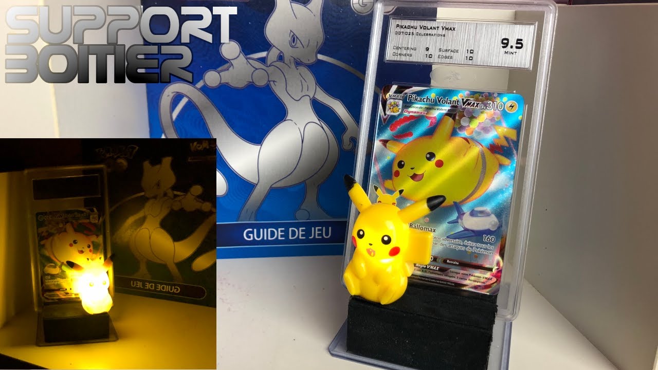 JE FABRIQUE UN SUPPORT LUMINEUX AVEC FIGURINE PIKACHU POUR BOITIER DE ...