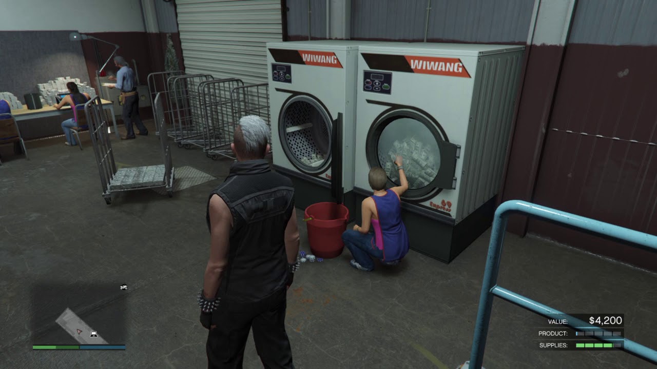 Grand Theft Auto V_laundrywoman glitch - YouTube