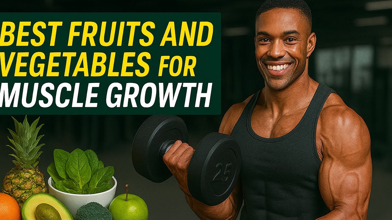 The Best Fruits and Vegetables for Muscle Growth - YouTube
