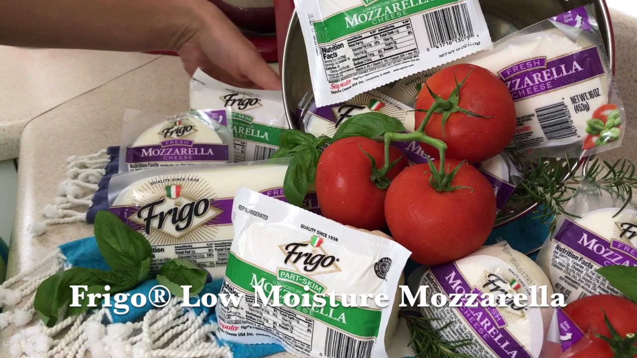 Emily Ellyn Cooking Tips: Frigo® Fresh Mozzarella vs Low Moisture - YouTube