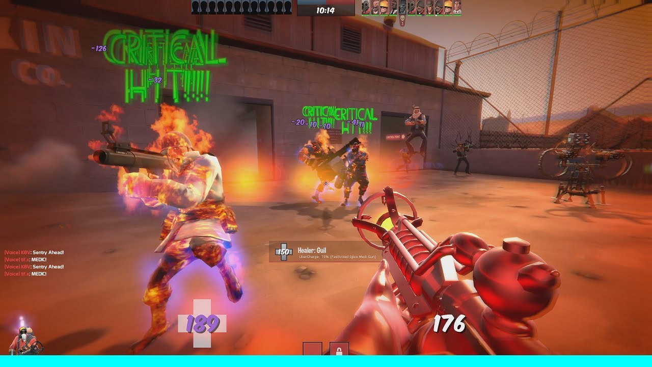 Team Fortress 2 Pyro Gameplay [TF2 Phlogistinator] - YouTube