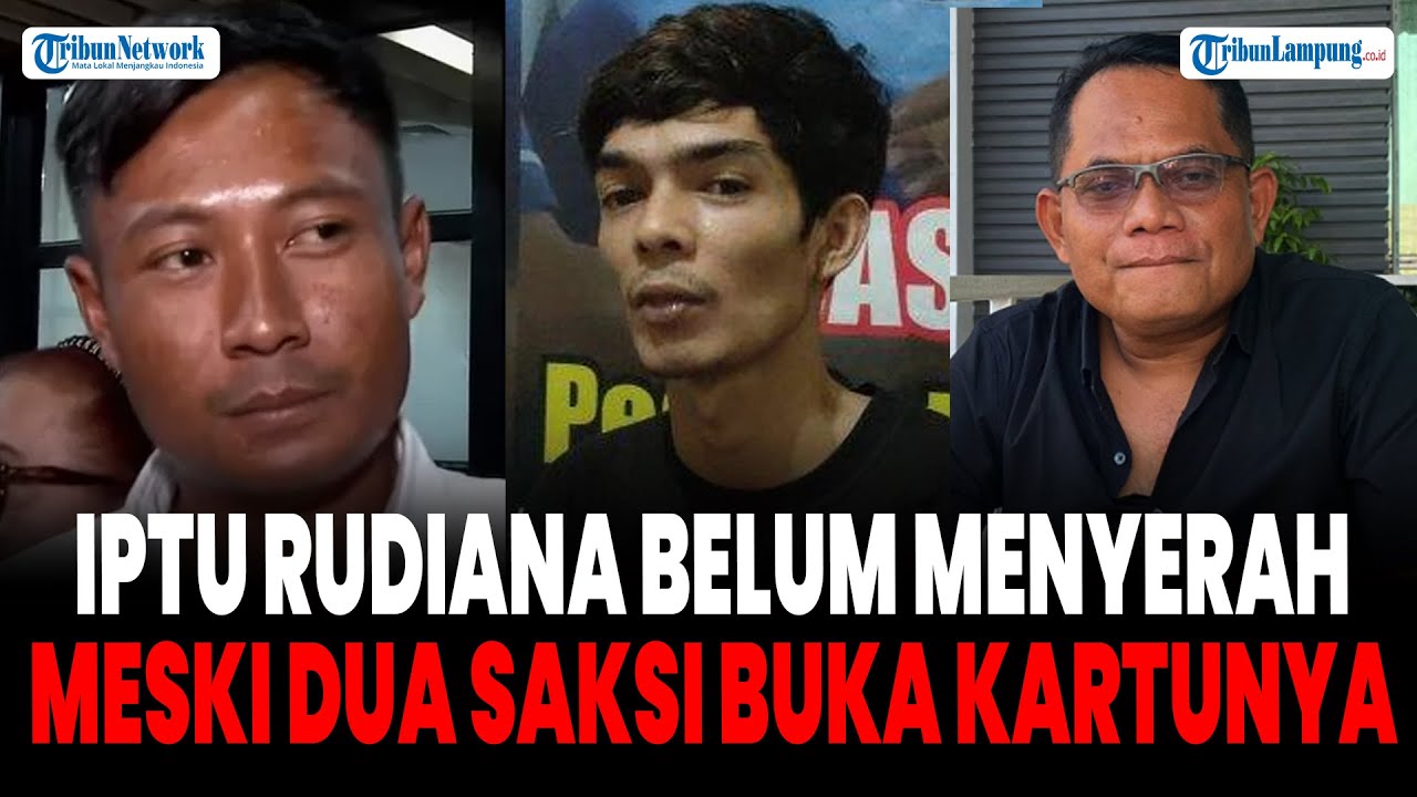 Iptu Rudiana Belum Menyerah Meski Dua Saksi Buka Kartunya - YouTube