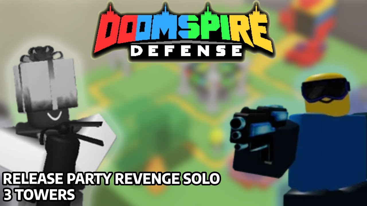 Doomspire Defense | Release Party Revenge Solo (3 Towers) [ROBLOX ...