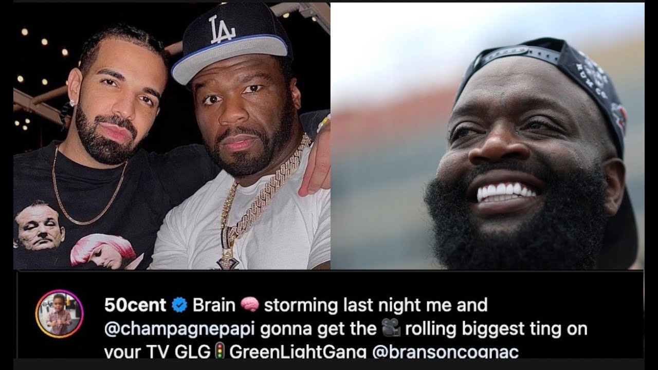 Drake Links With 50 Cent After Rick Ross & Kendrick Lamar Feuds! 50 ...