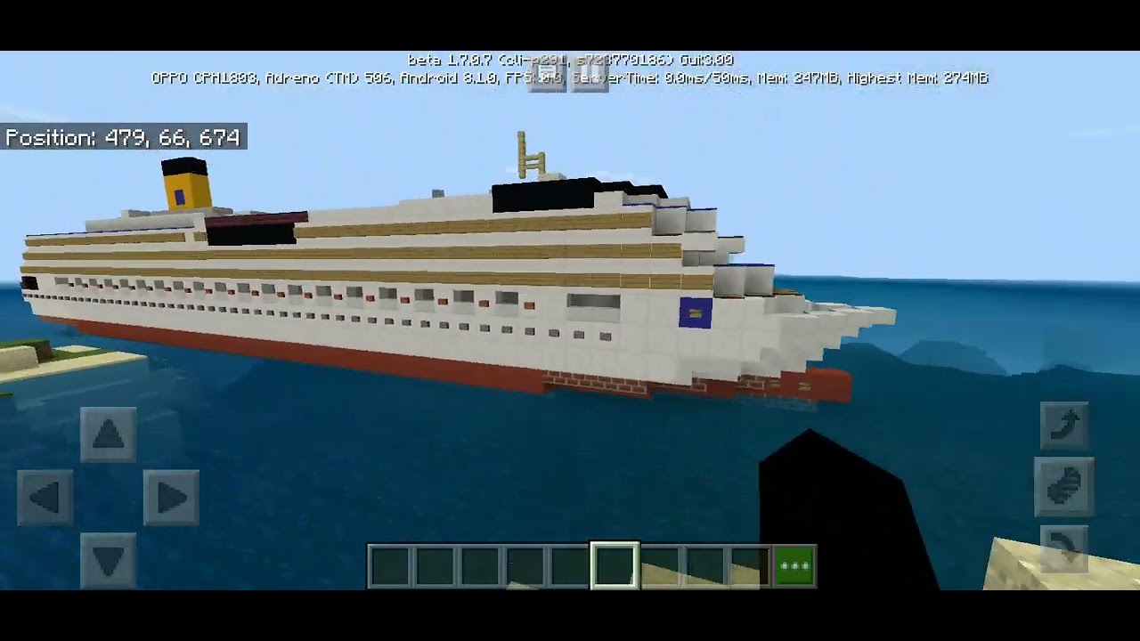 Minecraft Costa Concordia Cruise Ship Showcase! - YouTube