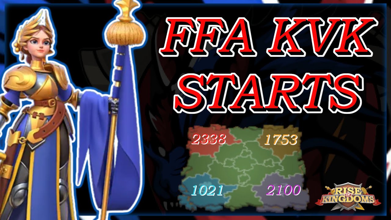 🔥FFA KVK STARTS🔥│Working on Crystal Tech, Bastions and Pushing HP│Day 1 ...