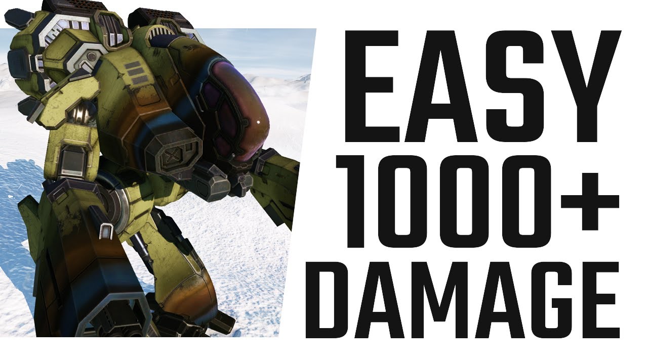 Easy 1000+ Damage - Scorch is SO good - Mechwarrior Online The Daily ...