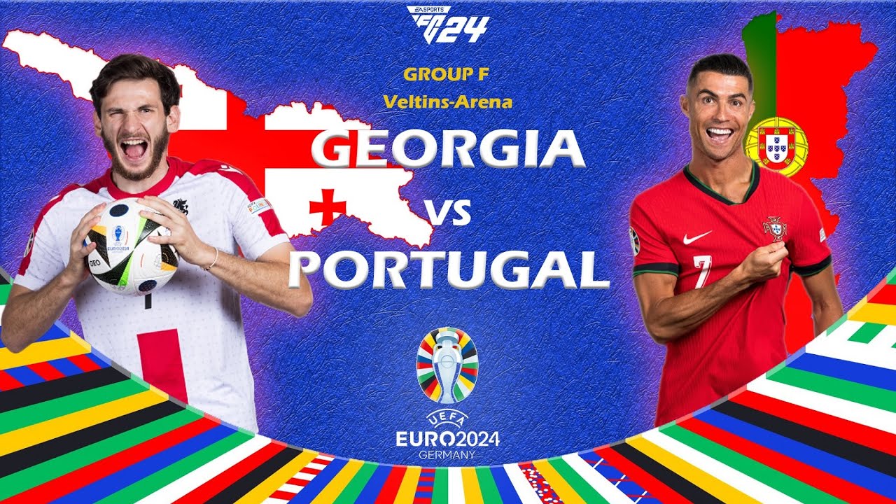 UEFA Euro 2024 / Georgia vs Portugal - YouTube