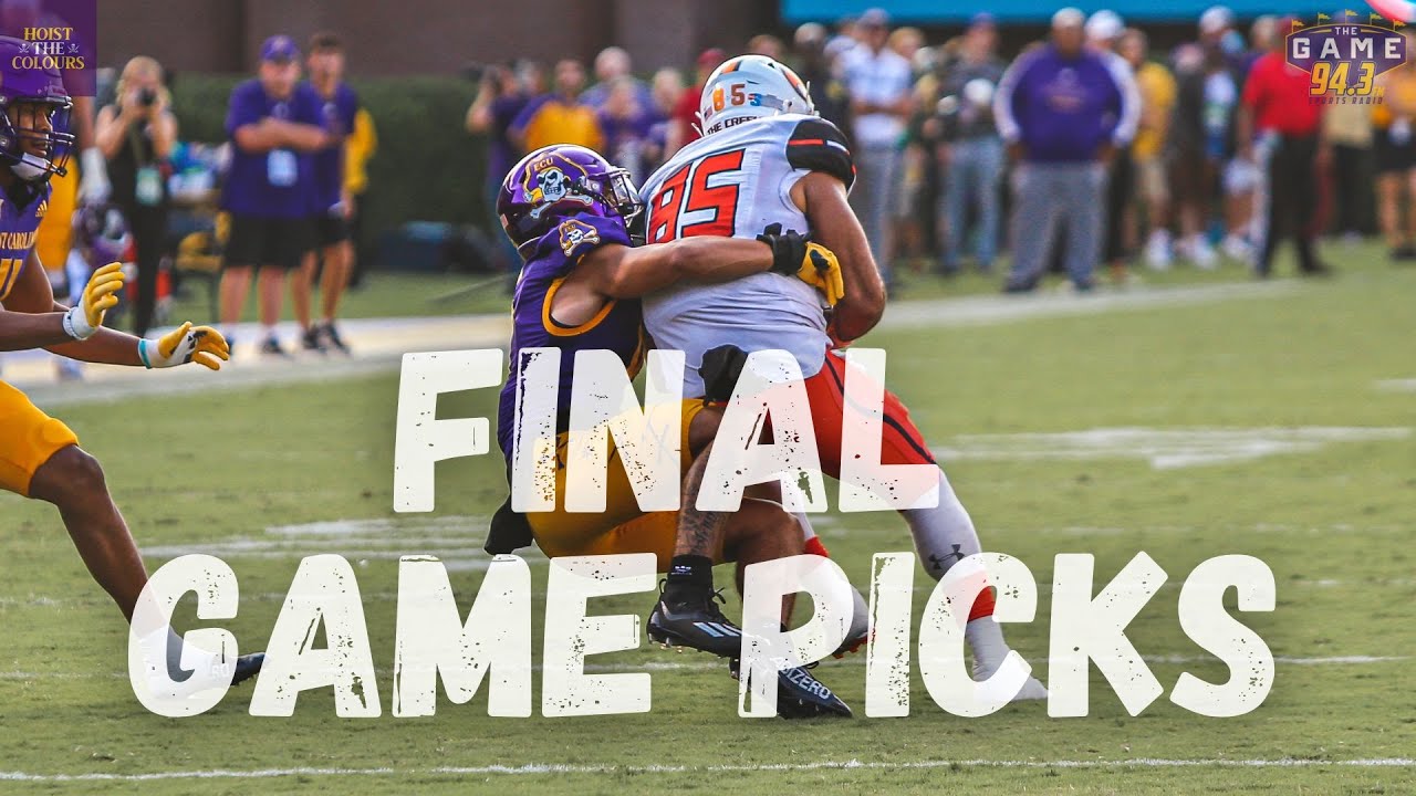 HTC: Predictions for ECU's home opener | Final Game Picks - YouTube