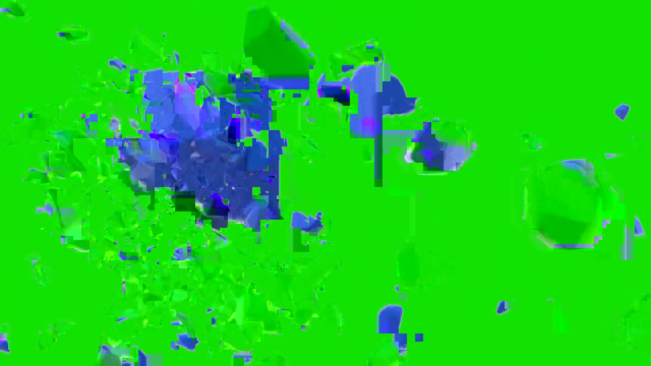 EXPLODING ROCKS GREEN SCREEN EFFECT 1 - YouTube