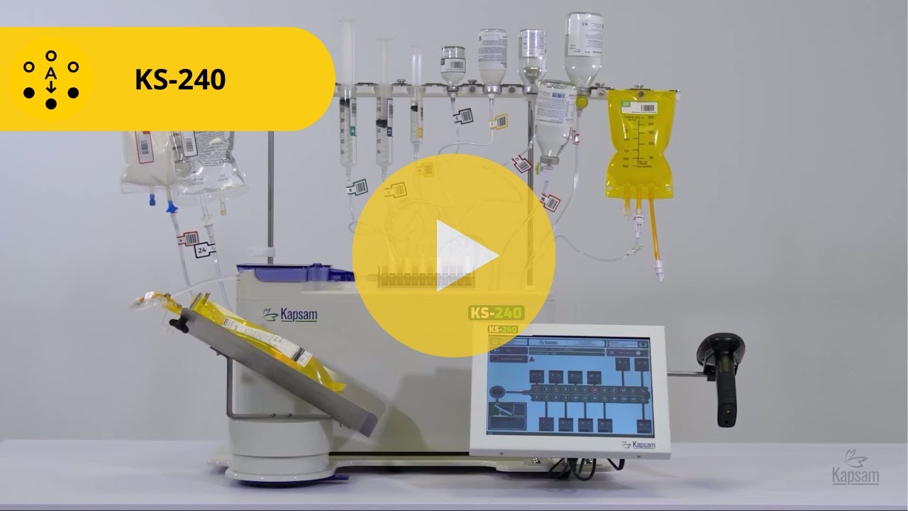 Added Pharma | The KS-240 automated TPN compounding system - YouTube