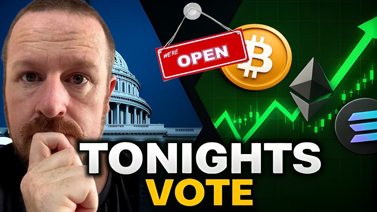 The BIG Vote LIVE But Is CRYPTO Over ???? - YouTube