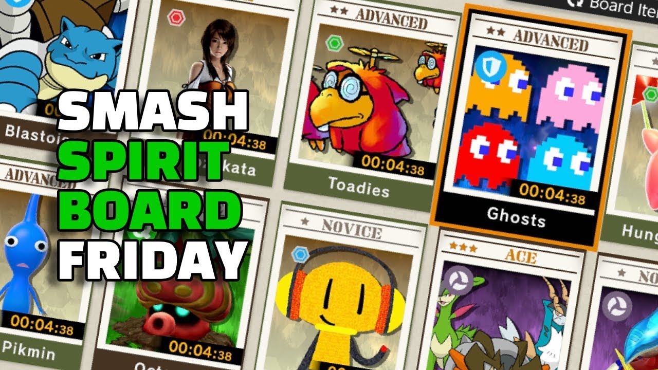 SPIRIT BOARD FRIDAY | EP.1 | Smash Bros Ultimate - YouTube