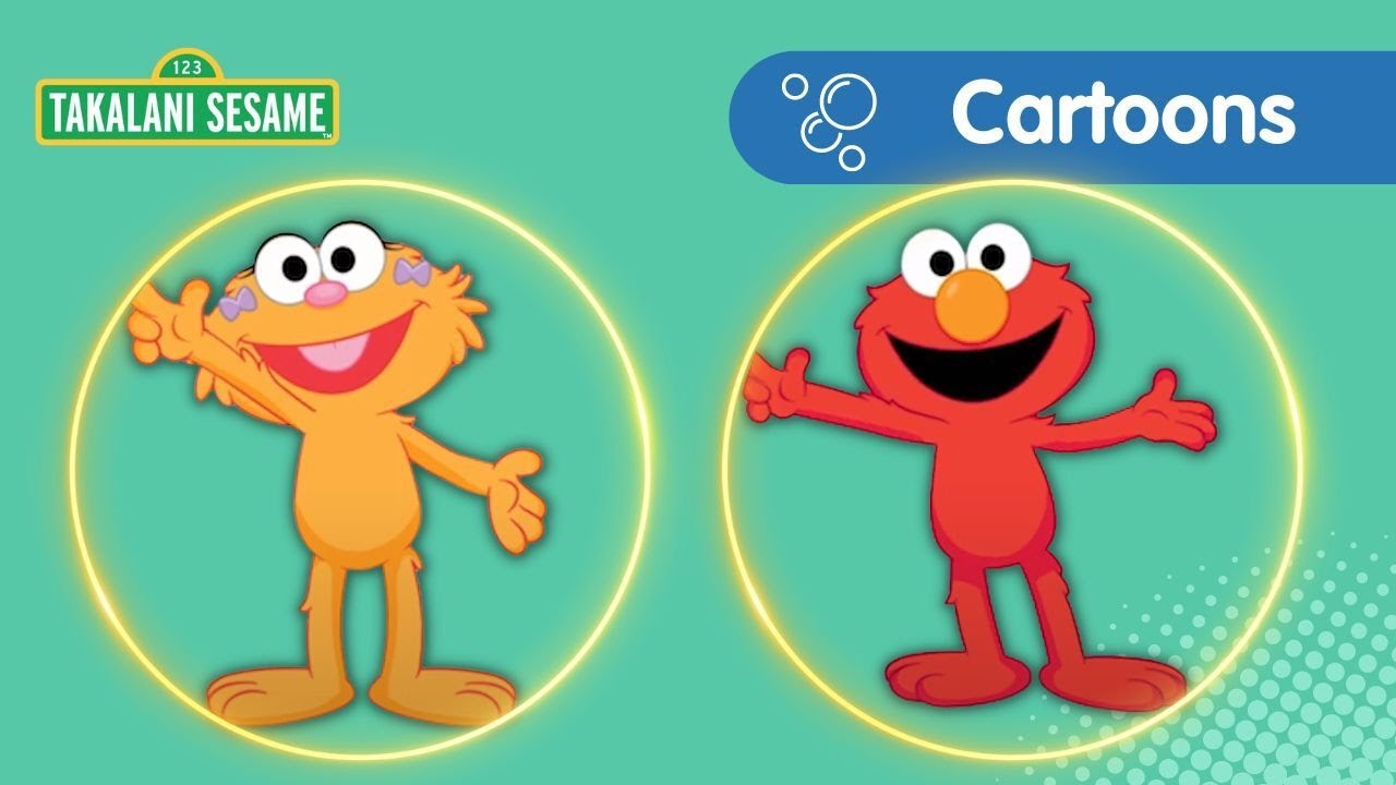 Zoe and Elmo Learn About Circle Shapes | Takalani Sesame - YouTube