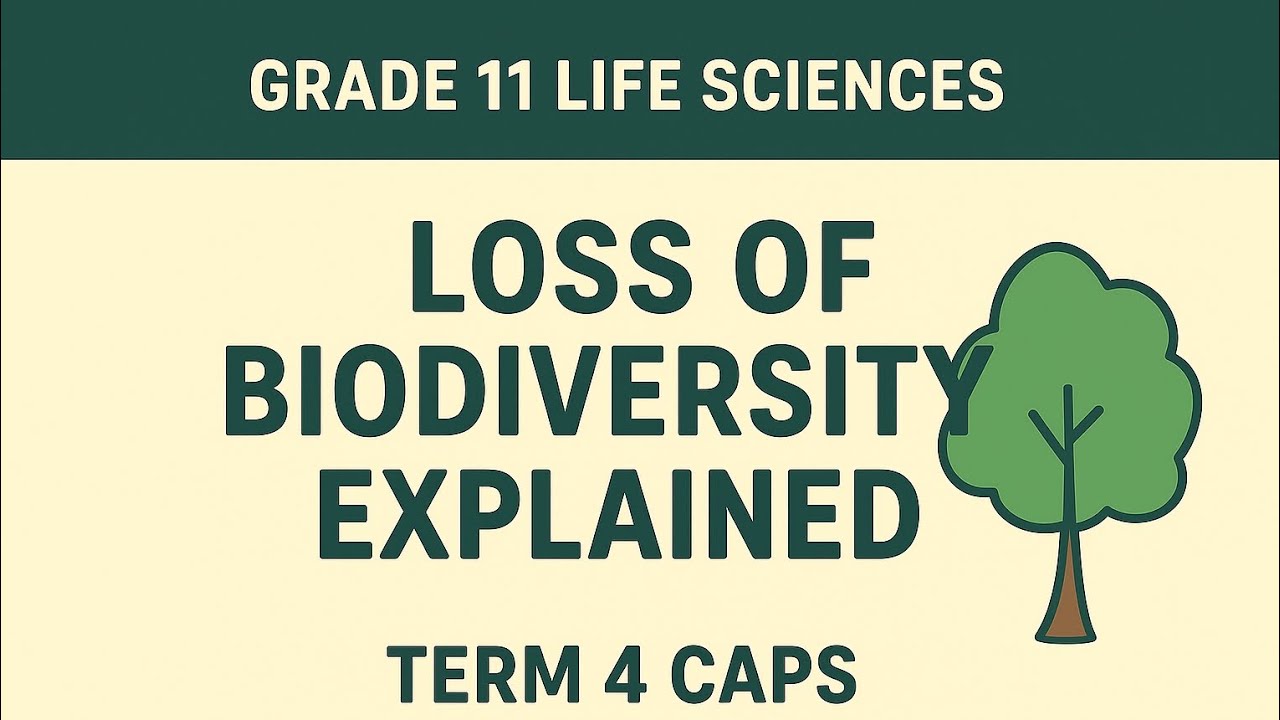 Grade 11| LIFE SCIENCES| BIODIVERSITY EXPLAINED | - YouTube