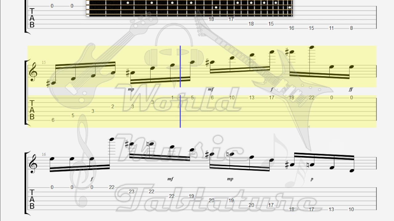 Final Fantasy 5 Final Fantasy Prelude GUITAR TAB - YouTube