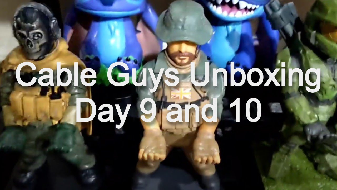 I Spent WAY Too Much on these Figurines... Unboxing 41 Cable Guys - Day ...