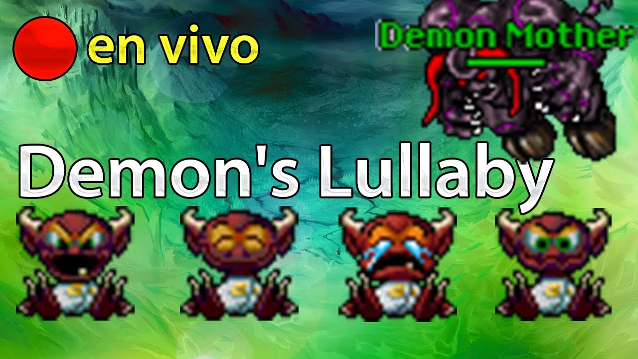 Tibia: #1 Demon's Lullaby Event | 7-14 de Mayo | Vamos a cuidar ...