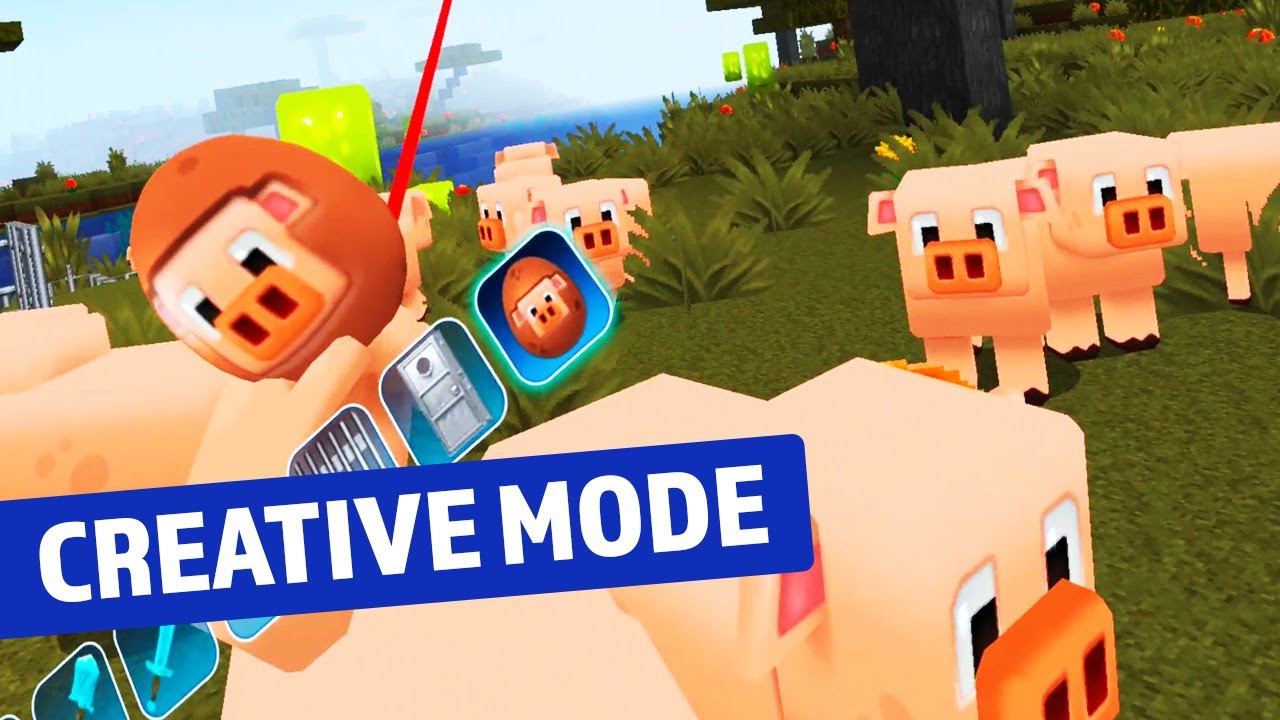 RealmCraft: Minecraft-like native VR Game (Creative Mode) - YouTube