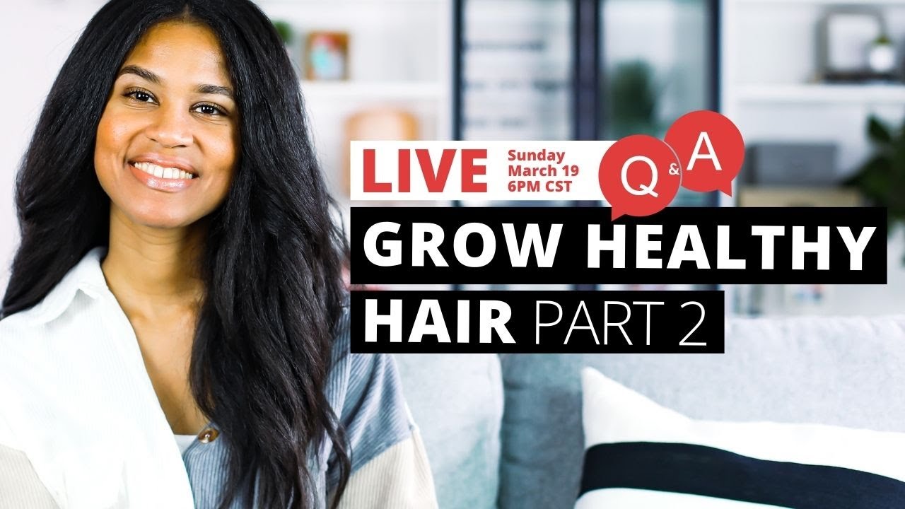 How to Grow HEALTHY HAIR on a Whole Food, Plant-Based Diet–PART 2– Q&A ...