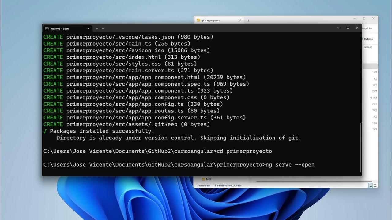Introducción a programación de aplicaciones con Angular - YouTube