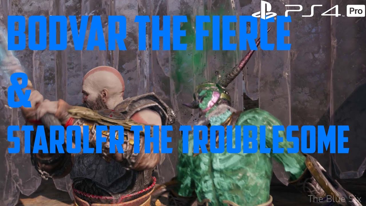 God of War Ragnarök - Bodvar the Fierce & Starolfr the Troublesome Boss ...