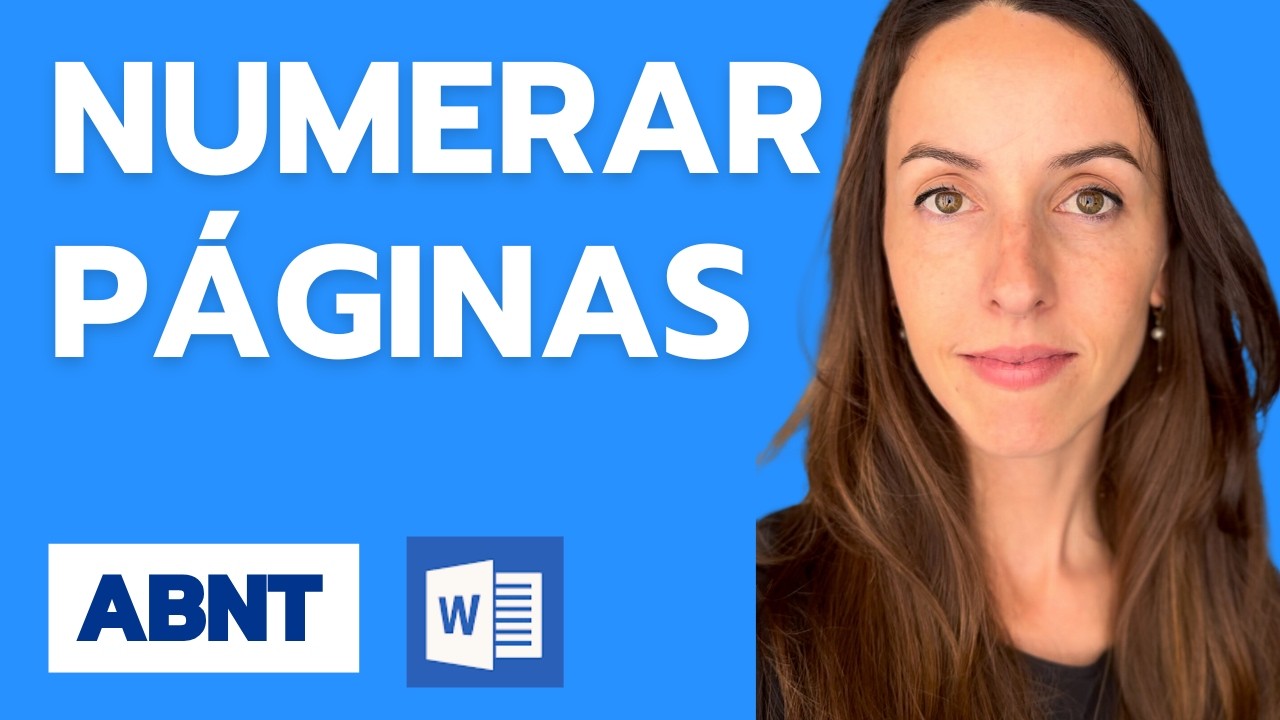 Paginação nas Normas ABNT - Word (Válido Set/2025) - YouTube