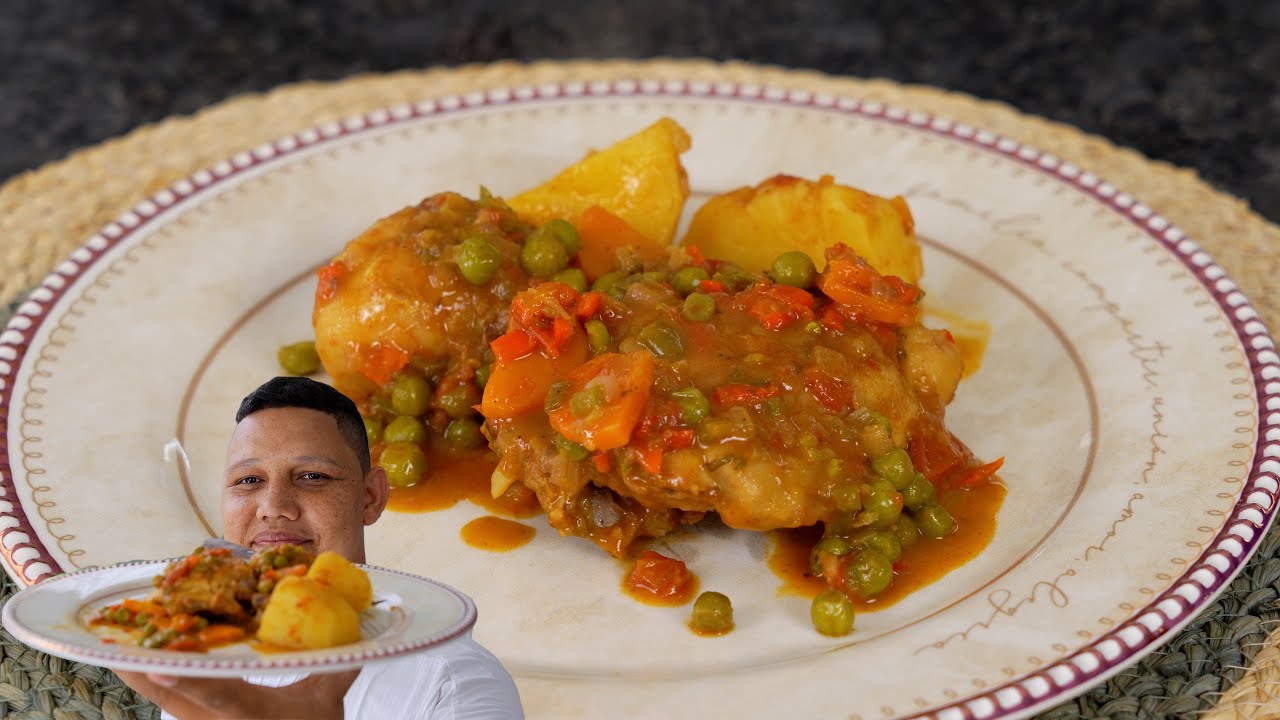 POLLO SUDADO, rapido y sencillo para un ALMUERZO en par de MINUTOS ...