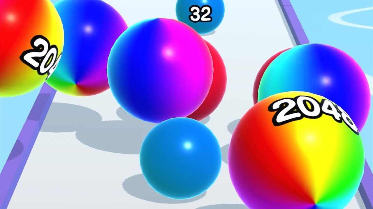Ball Run 2048 - All Levels Gameplay (Level 89-92) - YouTube