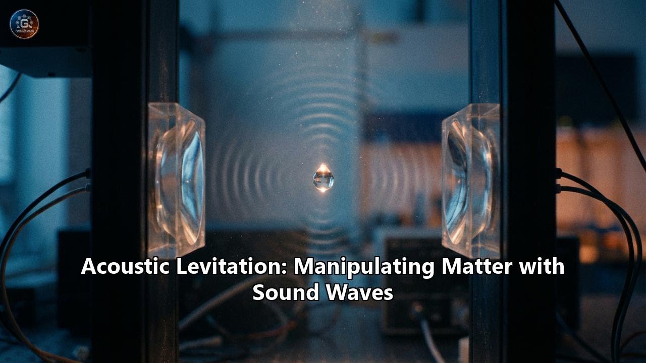 Acoustic Levitation: Manipulating Matter with Sound Waves - YouTube