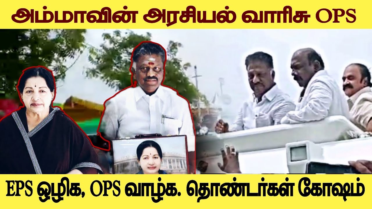 அம்மாவின் அரசியல்வாரின OPS | admk | O.Pannir Selvam | edappadi palanisami - YouTube