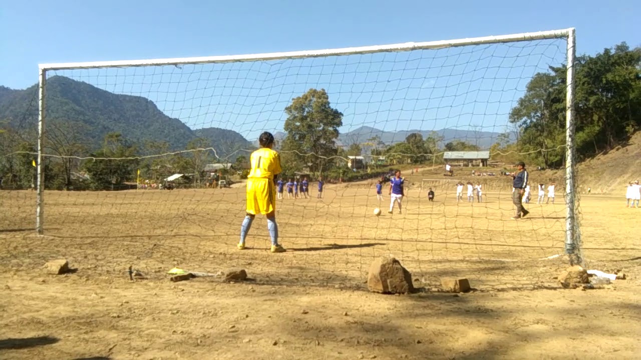 Nallong Women's Football team during 25th LSA meet(in 2018) at Liangchi ...