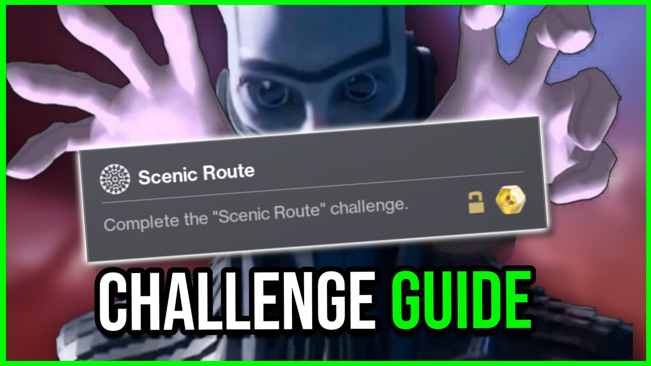 EASY Scenic Route Challenge Guide Destiny 2 - YouTube