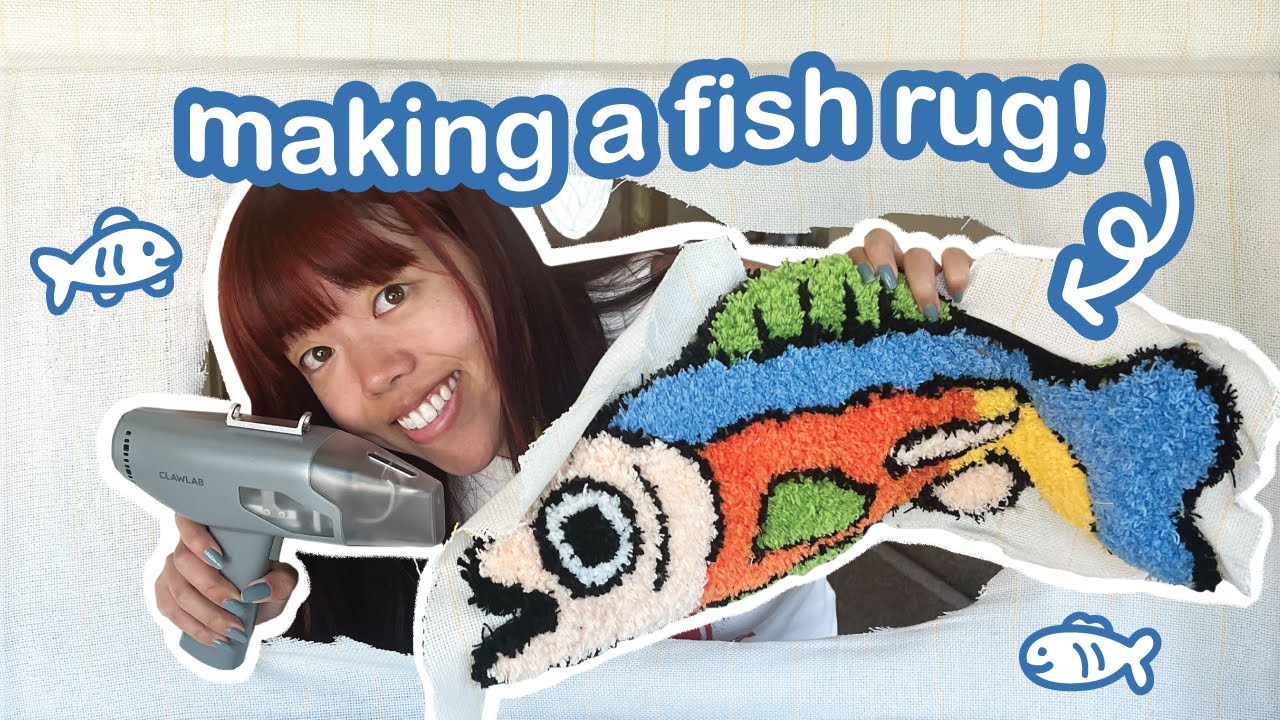 Rug Tufting For The First Time! ★ - YouTube