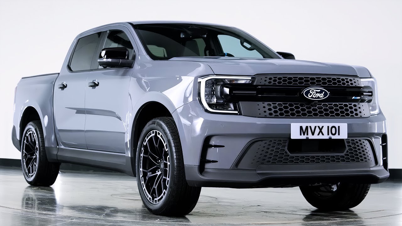 2025 Ford Ranger MS-RT - The Ultimate Urban Pickup Truck - YouTube