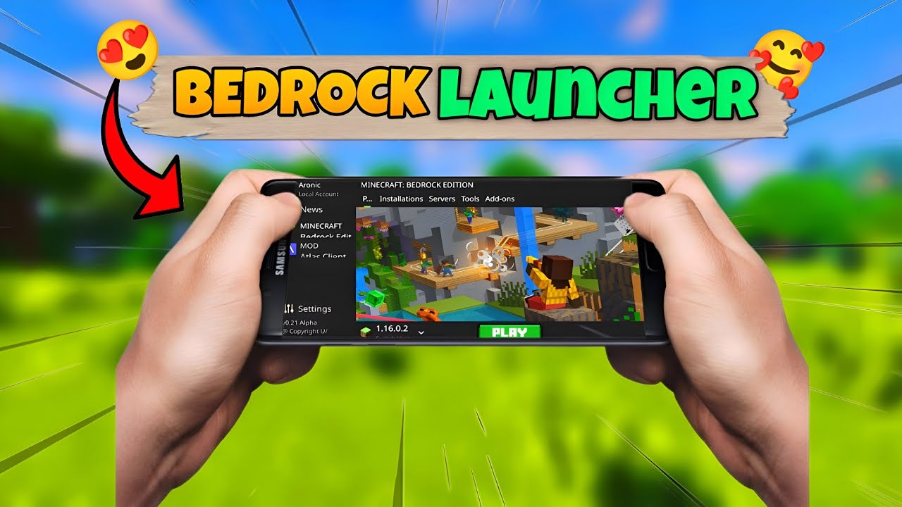 Finally The Bedrock Edition Launcher Has Released For Mobile!!🥰 - YouTube