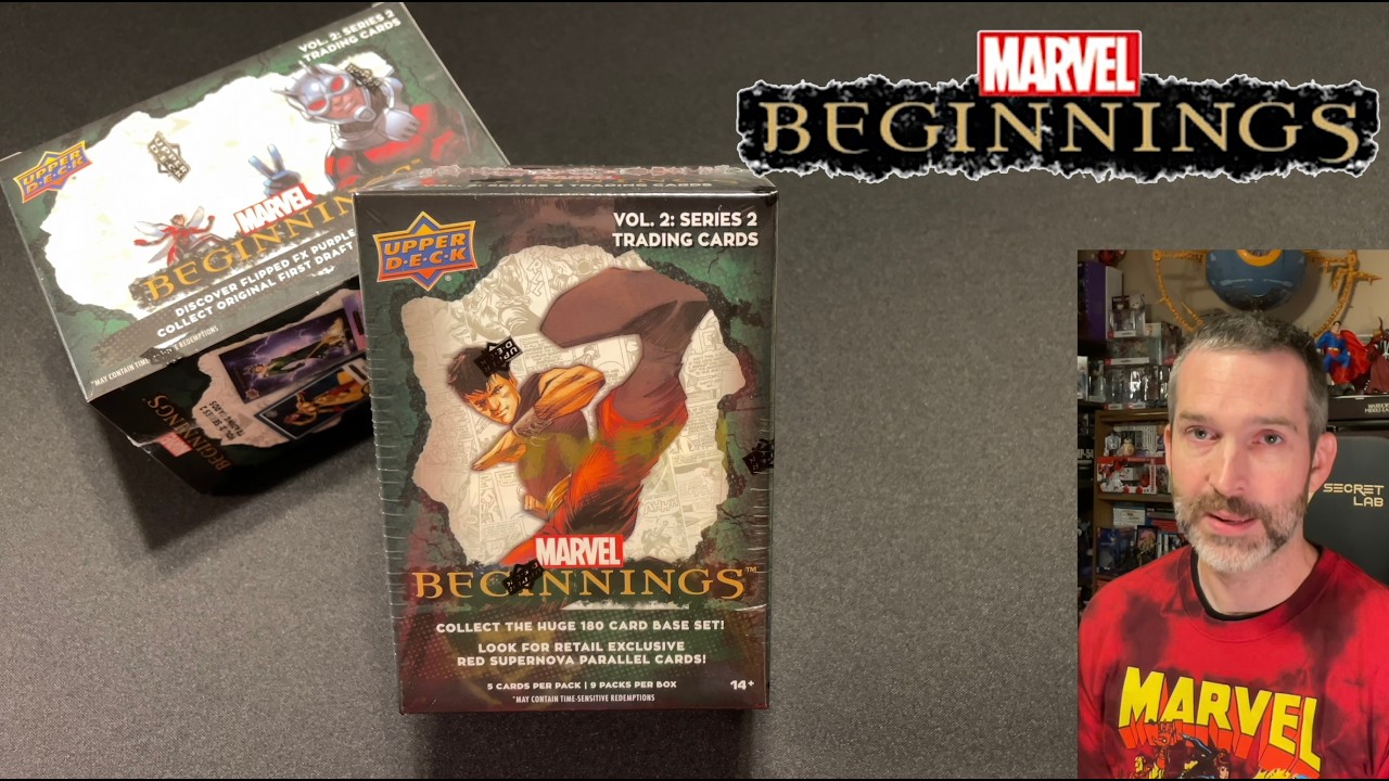 Opening Marvel Beginnings Volume 2 Series 2 Blasters, with Red ...