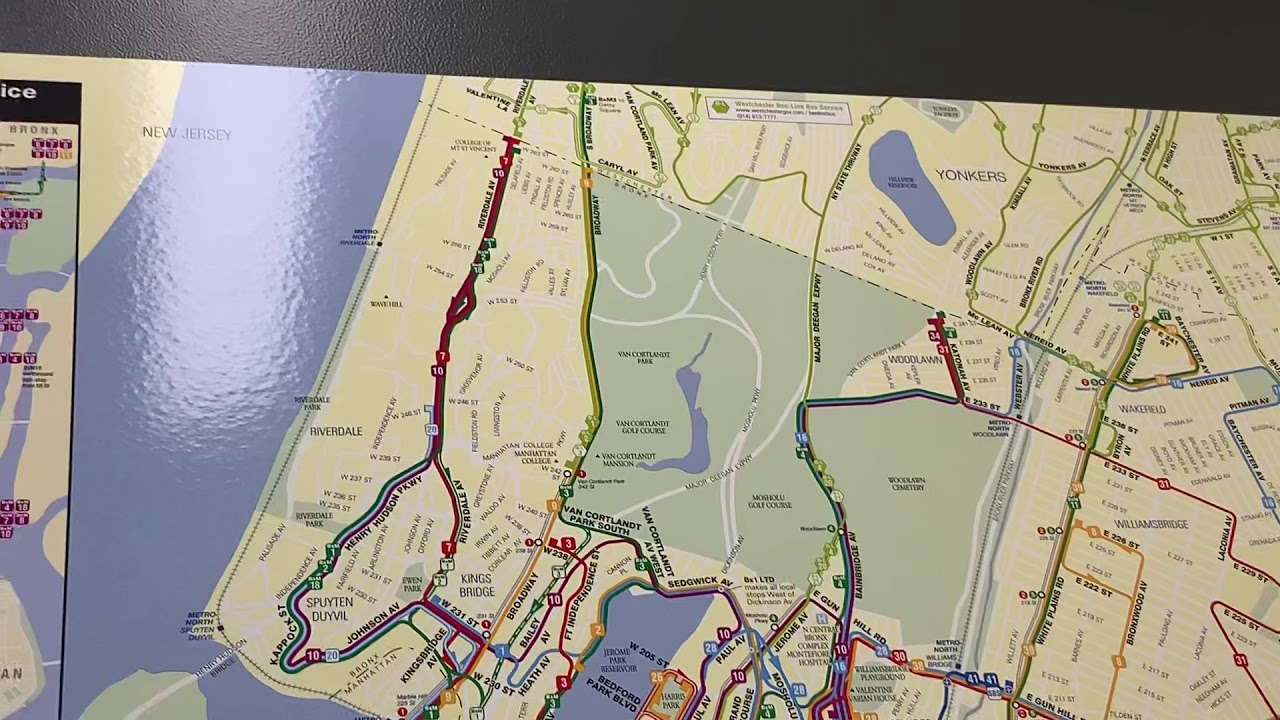 MTA NYCT & MTA Bus - Bronx Bus Map (Last Look) - YouTube