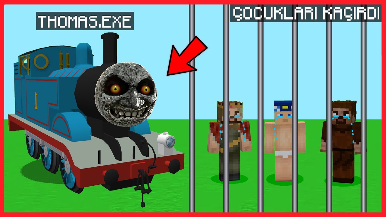 THOMAS.EXE ŞEHİRDEKİ ÇOCUKLARI KAÇIRDI 😱 - Minecraft ZENGİN FAKİR ...