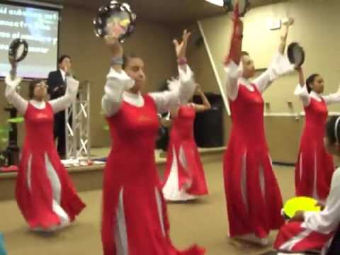 Toma El Pandero Danza Cristiana Cantare al senor - YouTube
