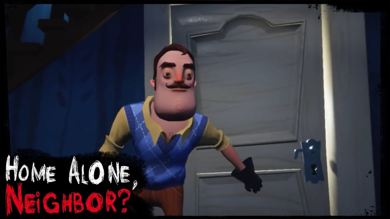 ALL CUTSCENES IN HOME ALONE, NEIGHBOR! [UPDATE 3.1] - HELLO NEIGHBOR ...