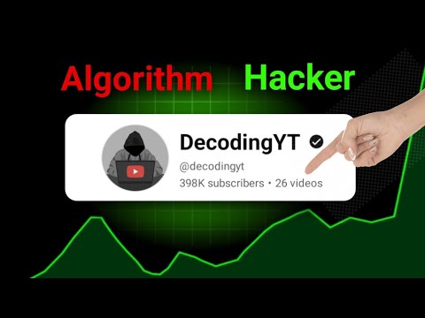 How @decodingyt Beat the YouTube Algorithm Full Guide - YouTube