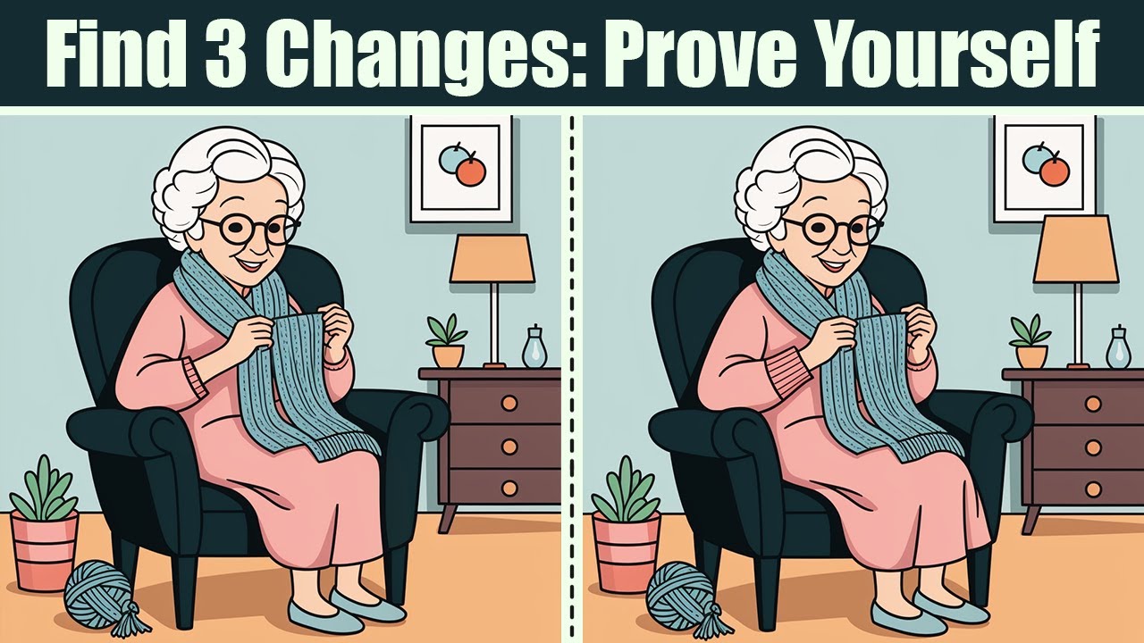 Spot The Difference : Find 3 Changes - Prove Yourself | Find The ...